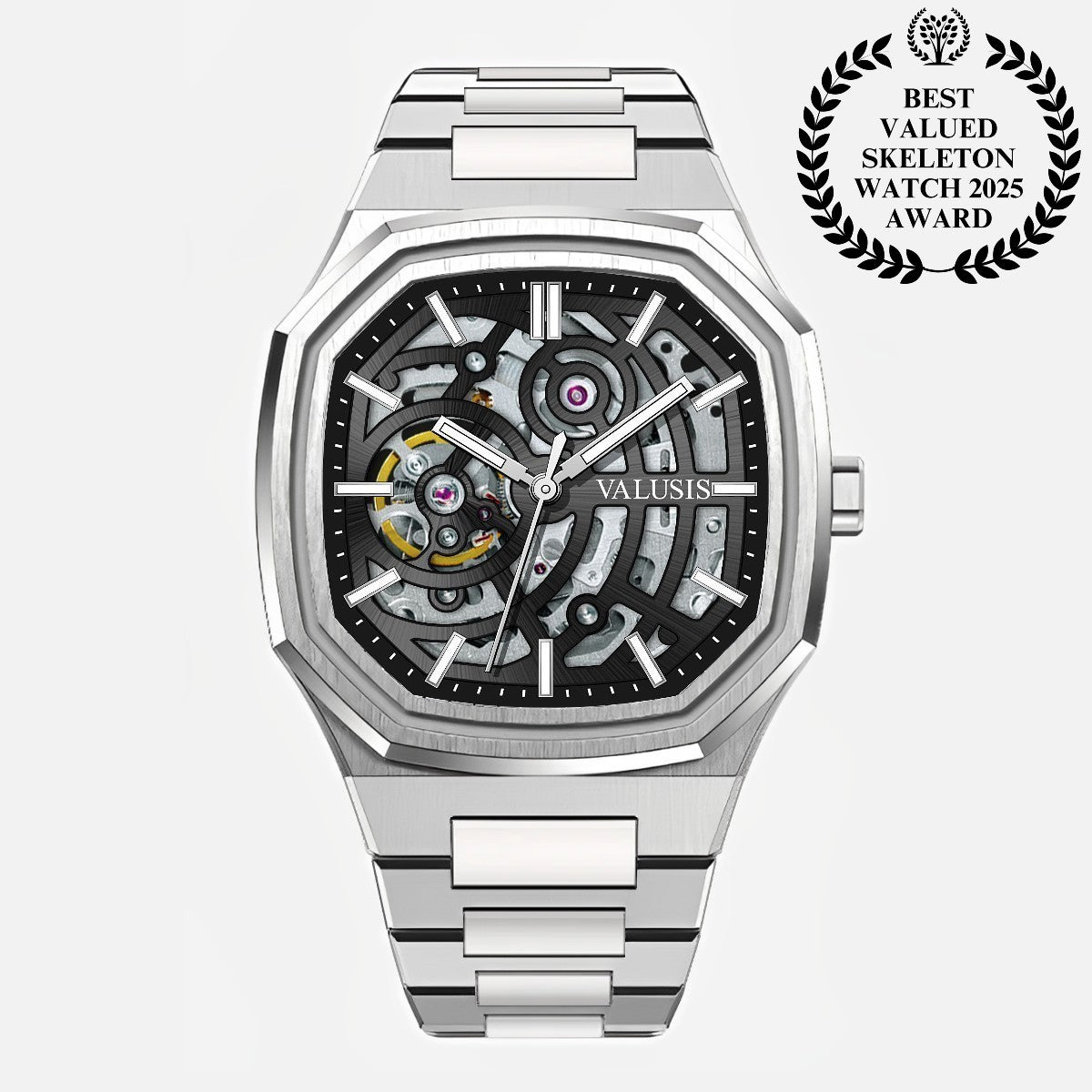 VOLT SKELETON | Luxury Automatic Self-Winding Watch by VALUSIS – Aurevio